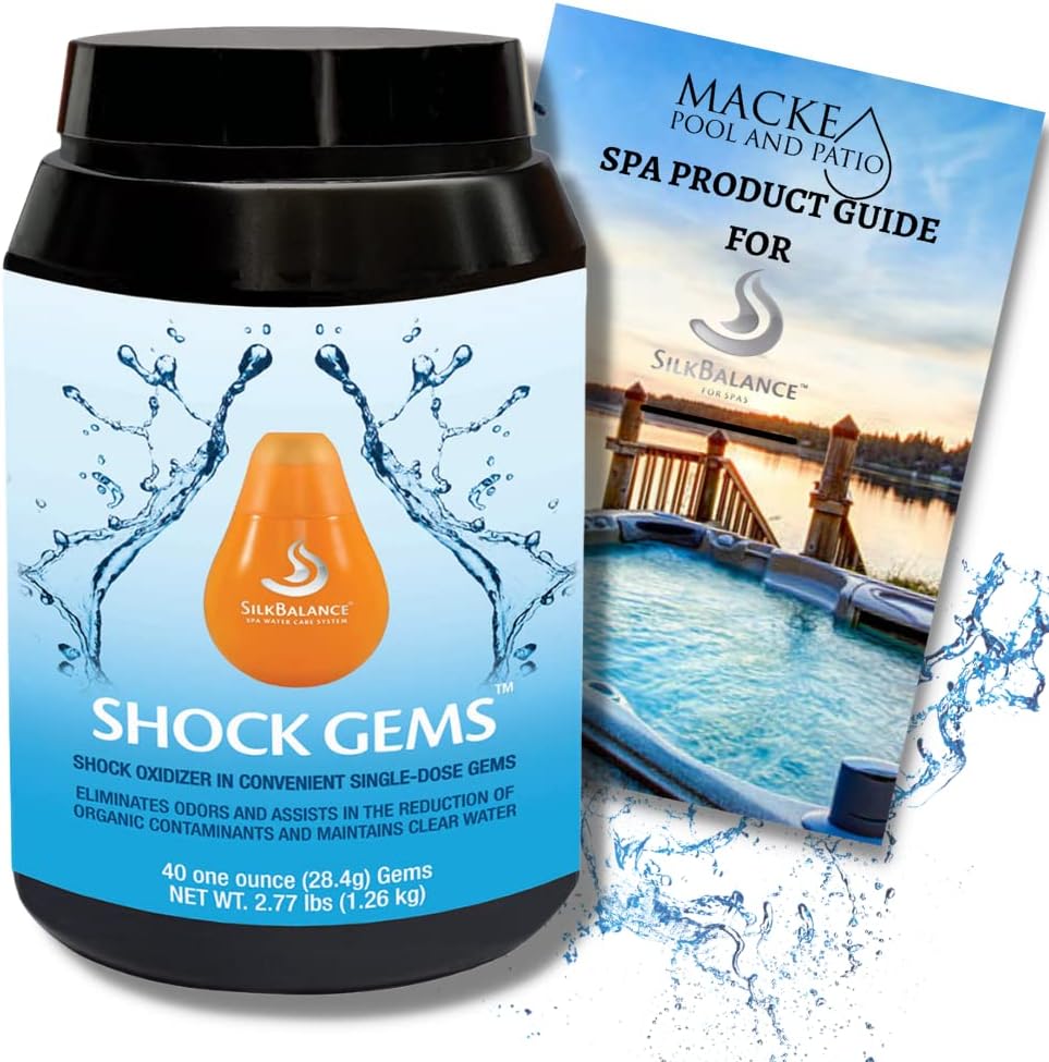 Shock For Hot Tub Hot Tub Chlorine SeaKlear Spa Shock Oxidizer - 2 Pack ...