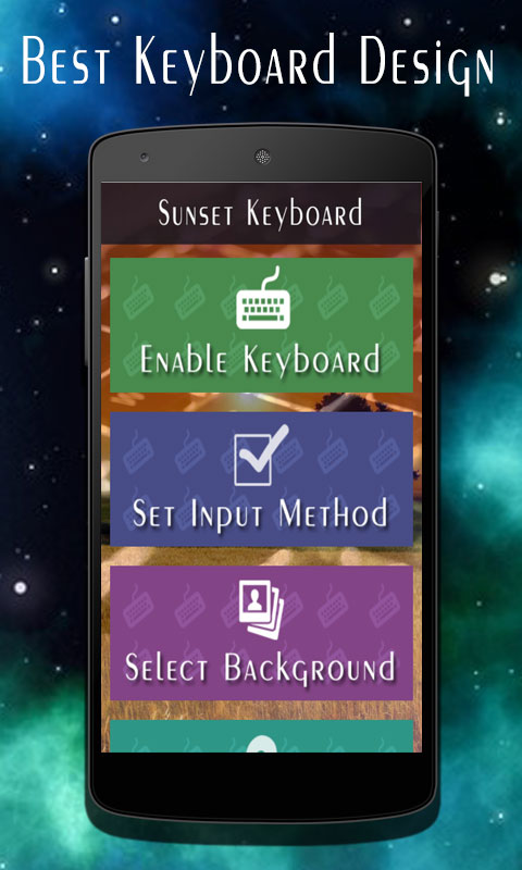 Sunset Keyboard-Amazonアプリストアのアプリ