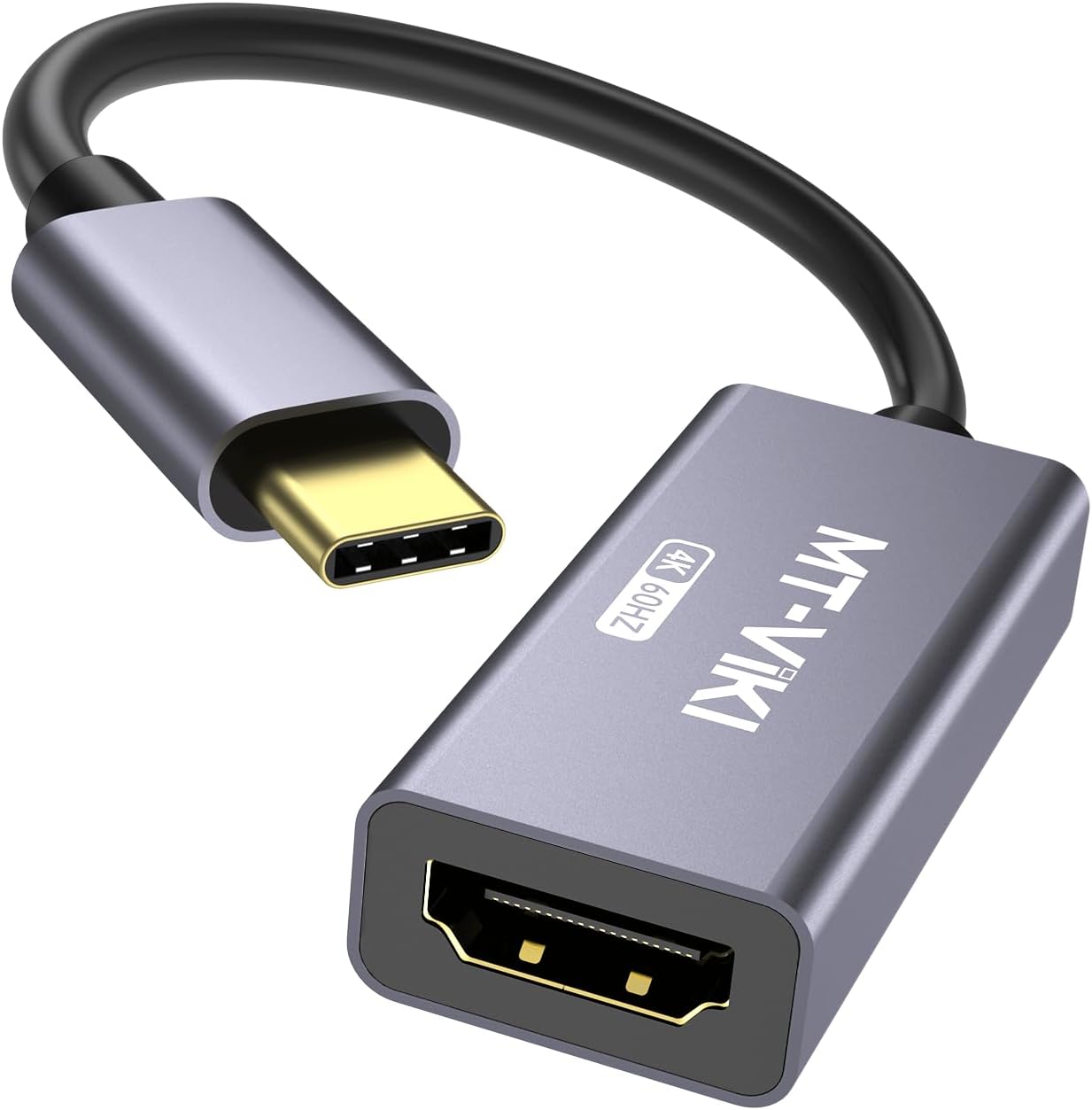 Amazon.com: MT-VIKI 4K@60Hz USB C to HDMI Adapter, Type-C to HDMI ...