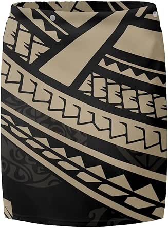Xernghsao Men's Tahitian Pareo Aloha Swimwear Cover-Up Islander Tapa ...