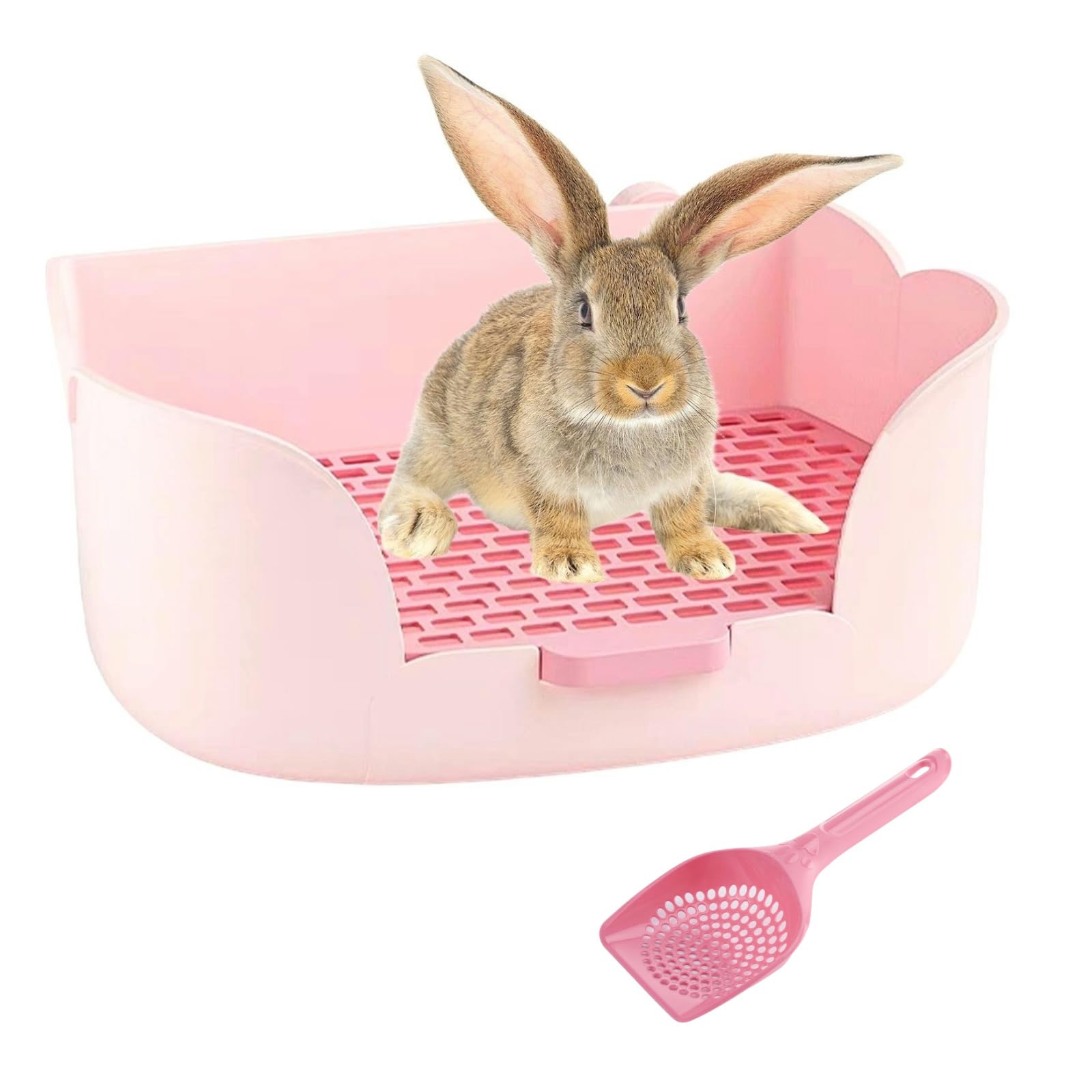 Amazon.com : Hamiledyi Large Rabbit Litter Box Toilet Bunny Potty ...