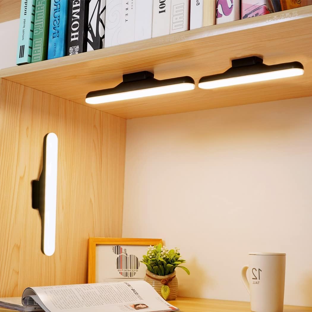 3 Pack Touch Sensor Sticks on Magnetic Wireless Wall Lights Under Shelf ...