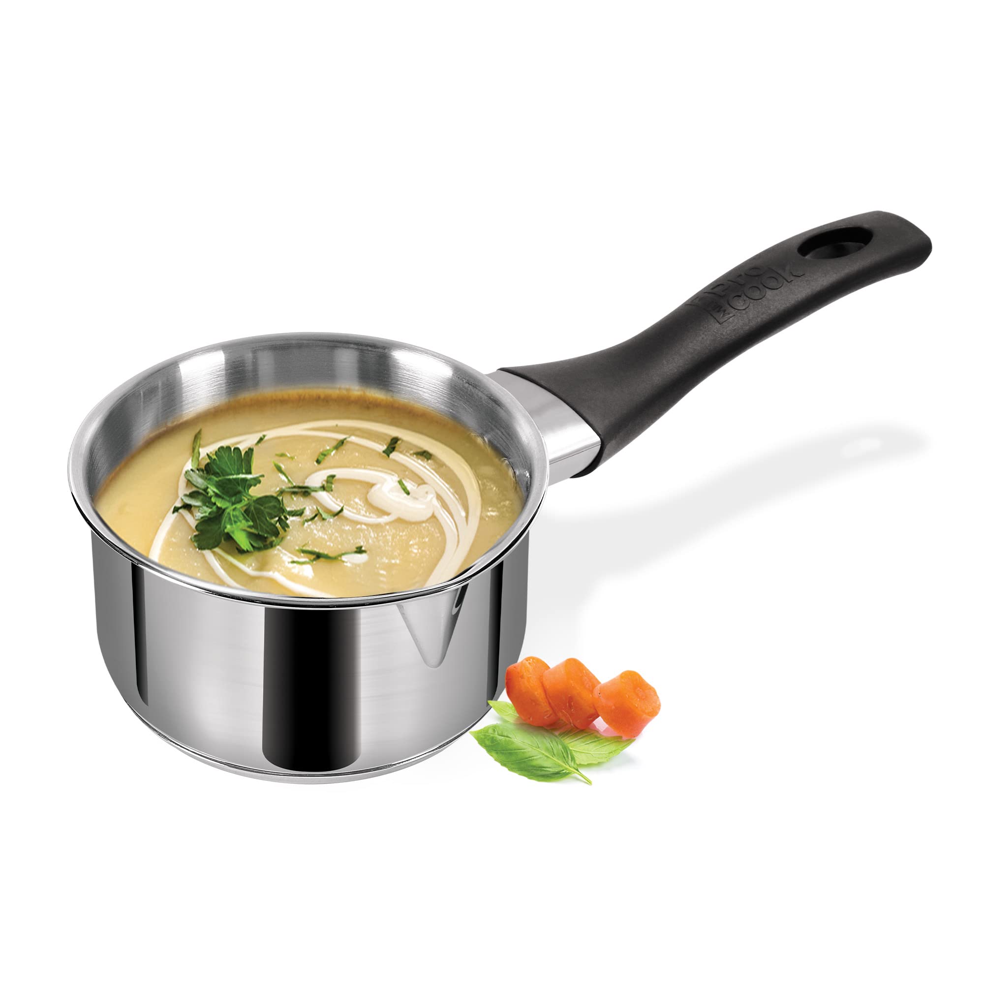 Buy Milton Pro Cook Stainless Steel Sandwich Bottom Sauce/Tea Pan with ...