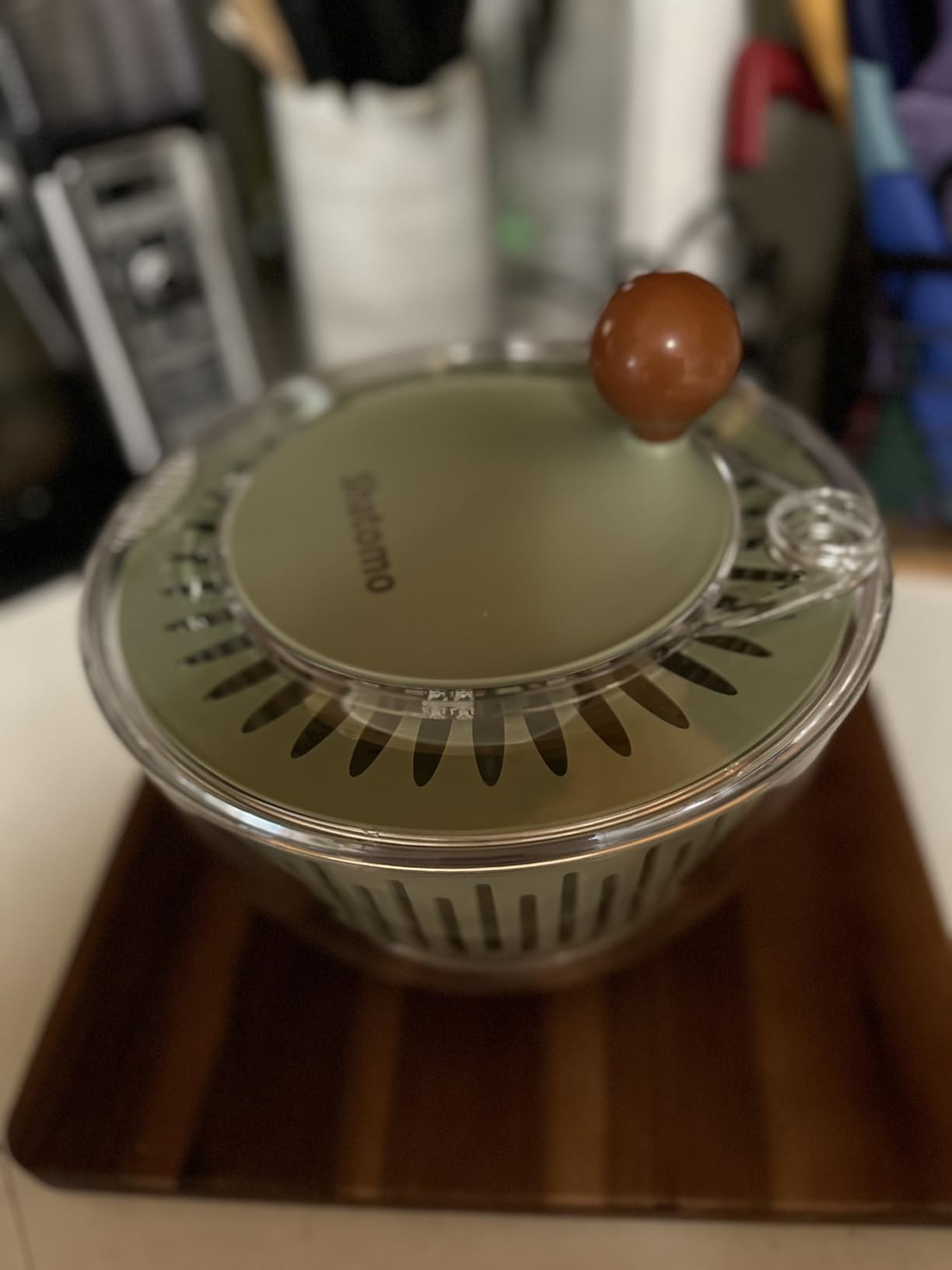 Amazon.com: Salad Spinner, Large 5.28 Qt Easy to Use Lettuce Spinner ...