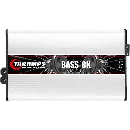 Amazon.com: Taramps Bass 3k 1 Channel of 1 Ohm 3000 watts RMS Class D ...