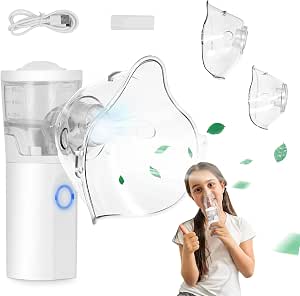 Evoloo Portable Nebulizer Machine for Kids and Adults,Mini Handheld ...