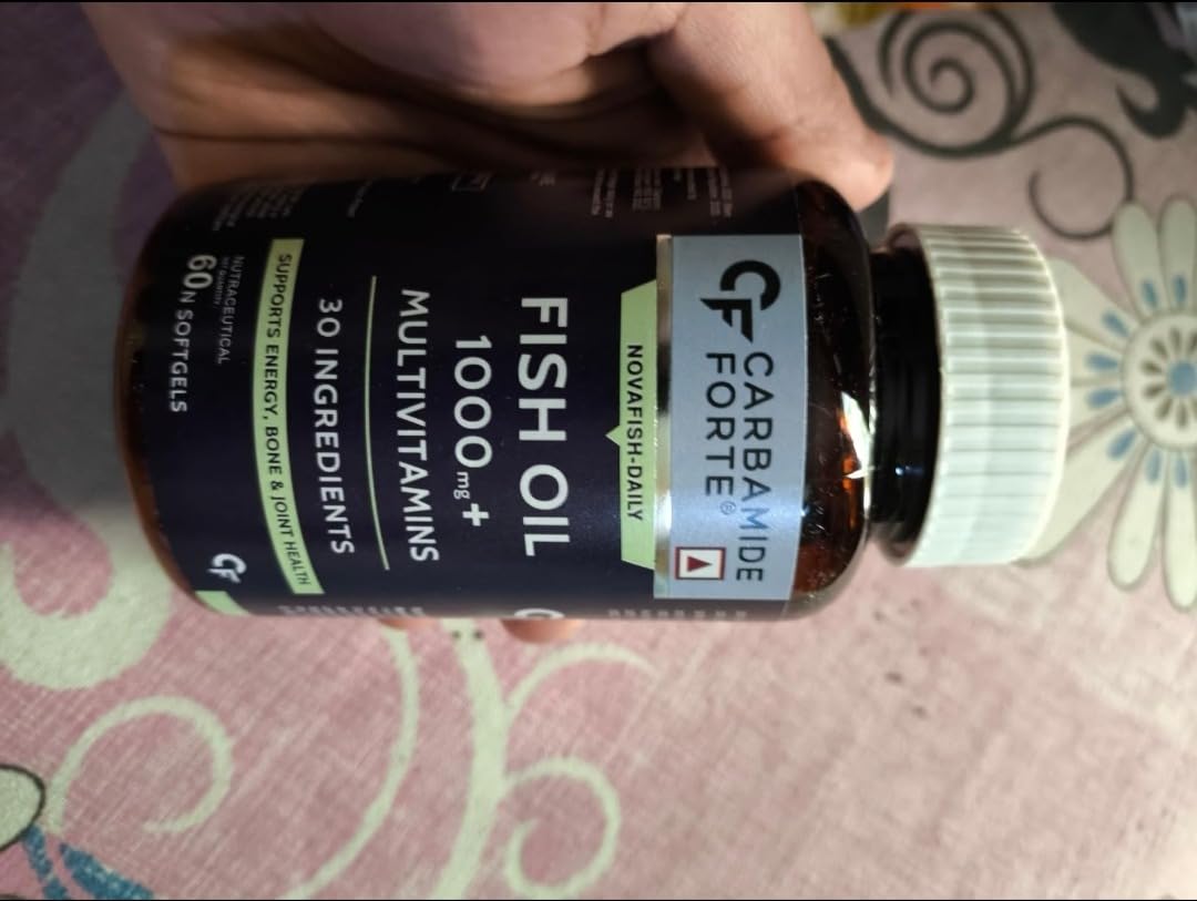 Buy Carbamide Forte Fish Oil with Multivitamin and Omega 3 1000mg ...