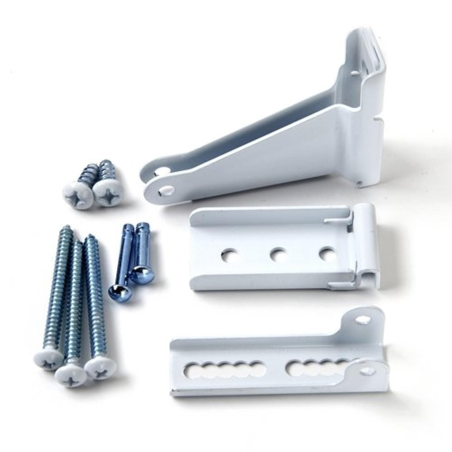 Snapklik.com : Storm Door Closer Bracket In White Color