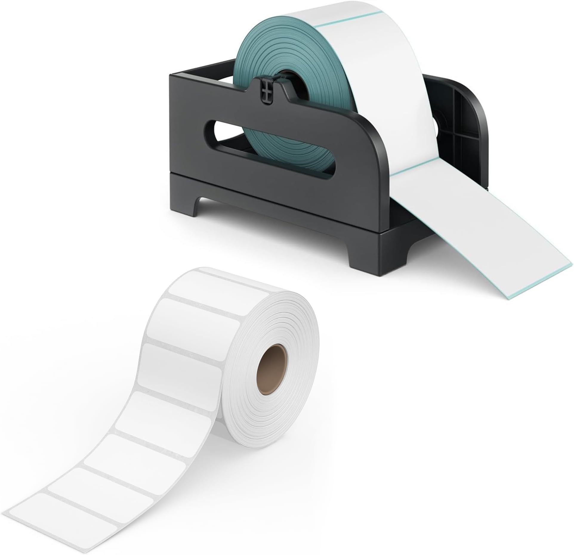 Amazon.com : Rollo 1000 Pack of 2x1 Thermal Labels and Label Holder ...