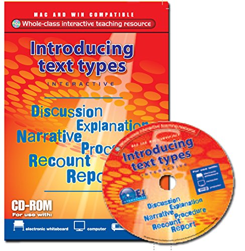 Introducing Text Types: R.I.C.Publications: 9781846540363: Books ...