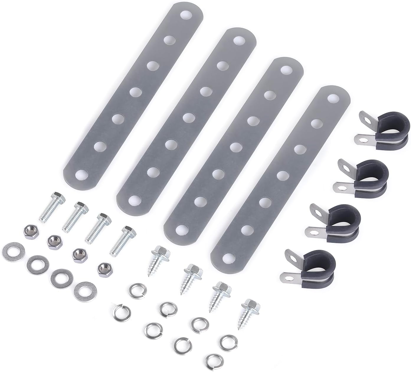 Amazon.com: CNRAQR Oil Cooler Metal Mounting Bracket Kit used for 3/4 ...
