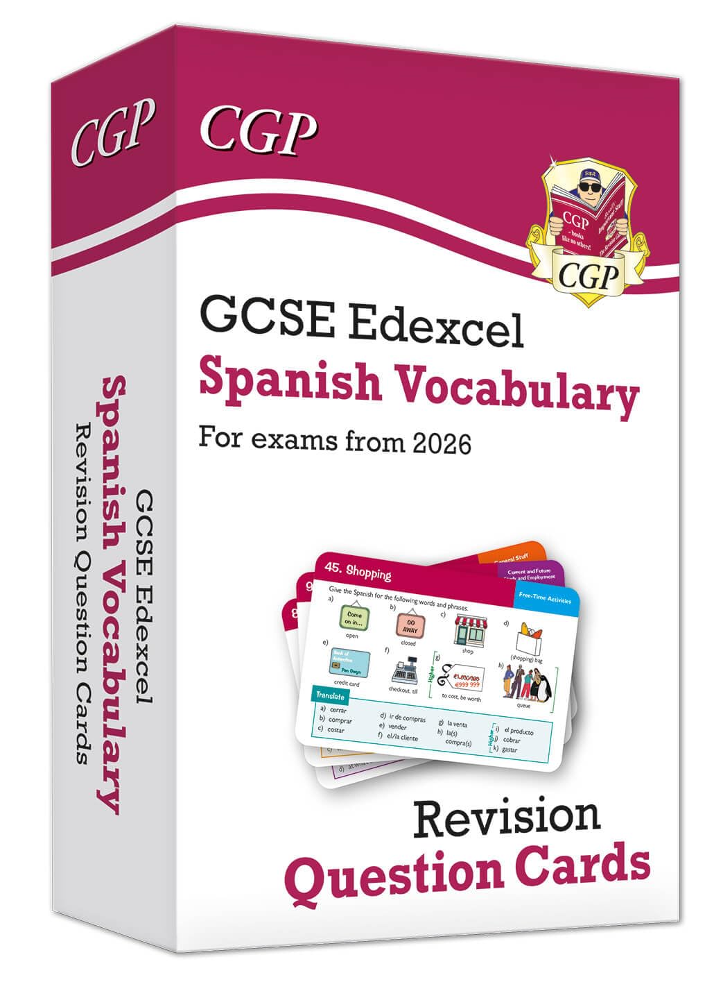 New GCSE Edexcel Spanish: Vocabulary Revision Question Cards (for exams ...