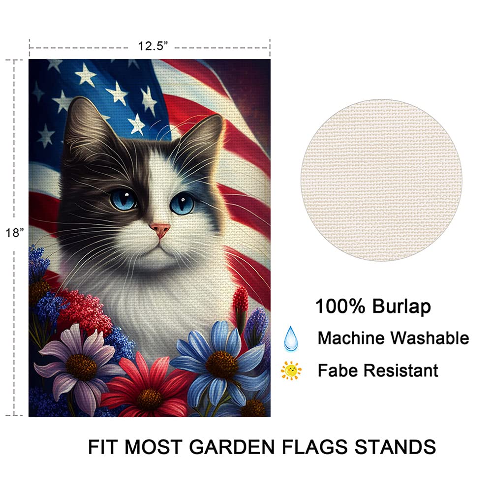 American Flag Cat