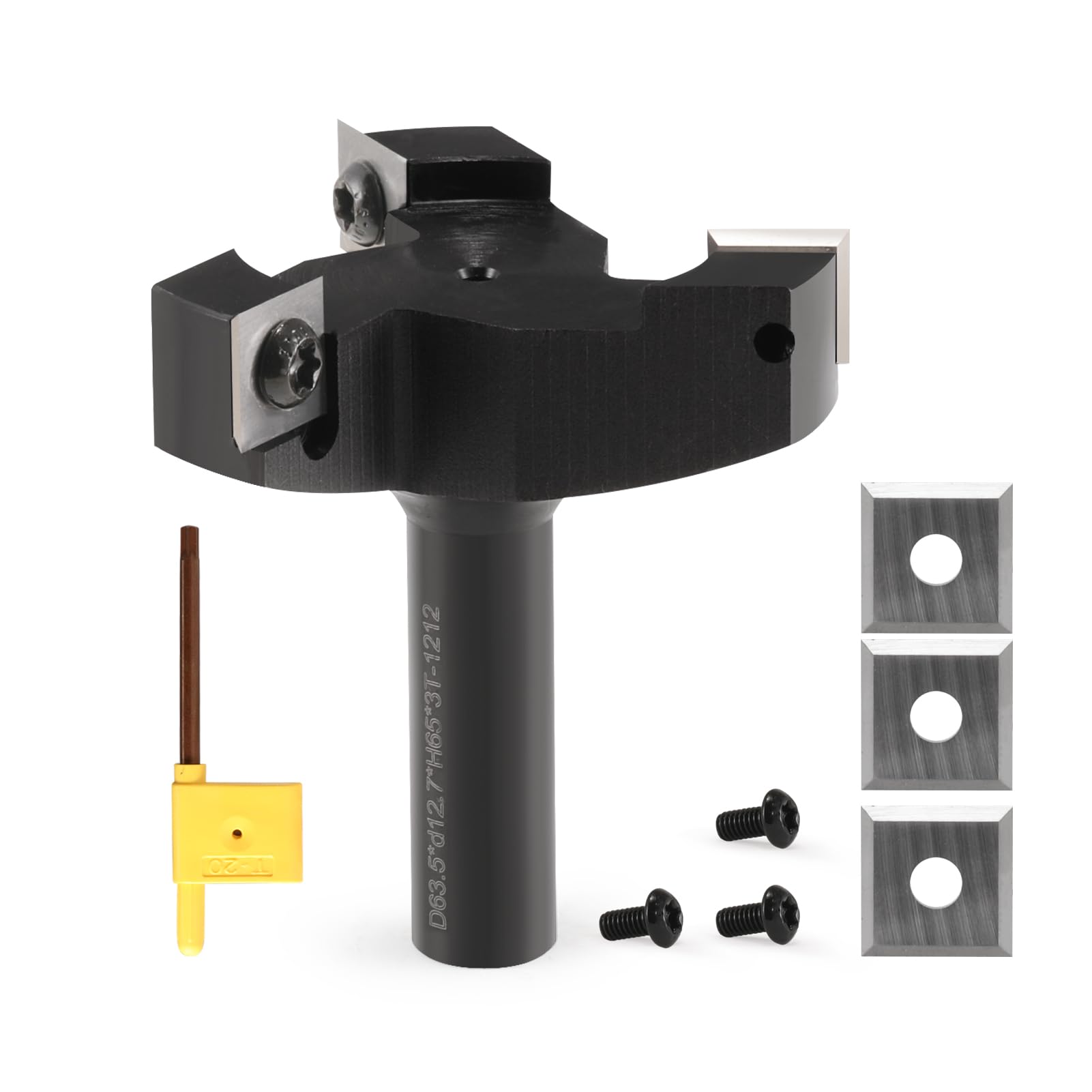 Snapklik.com : CNC Spoilboard Surfacing Router Bit, 1/2" Shank 2 ...