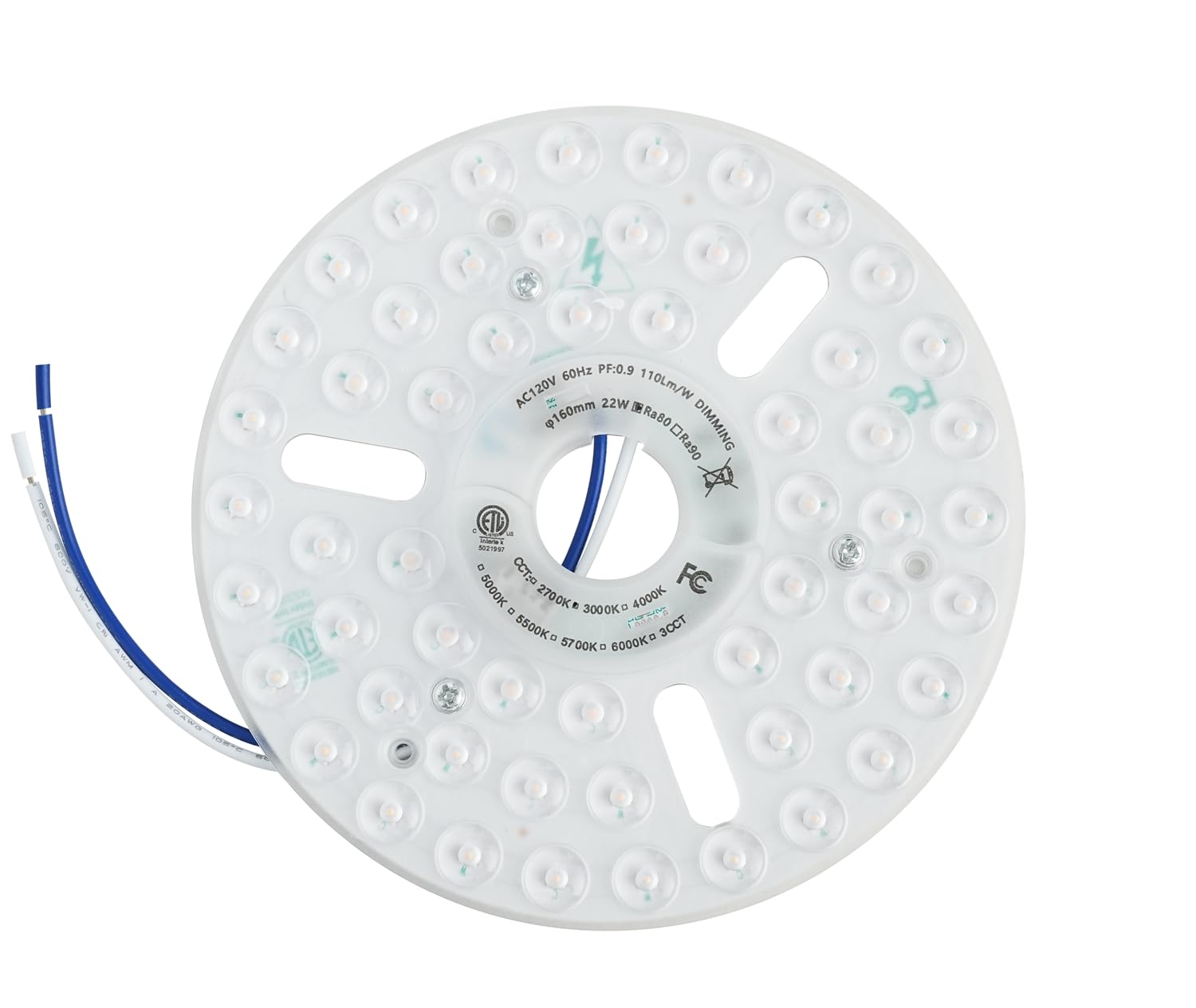 Snapklik.com : Ledytech 22W 6.3 Retrofit Light Kit For Ceiling Fan ...