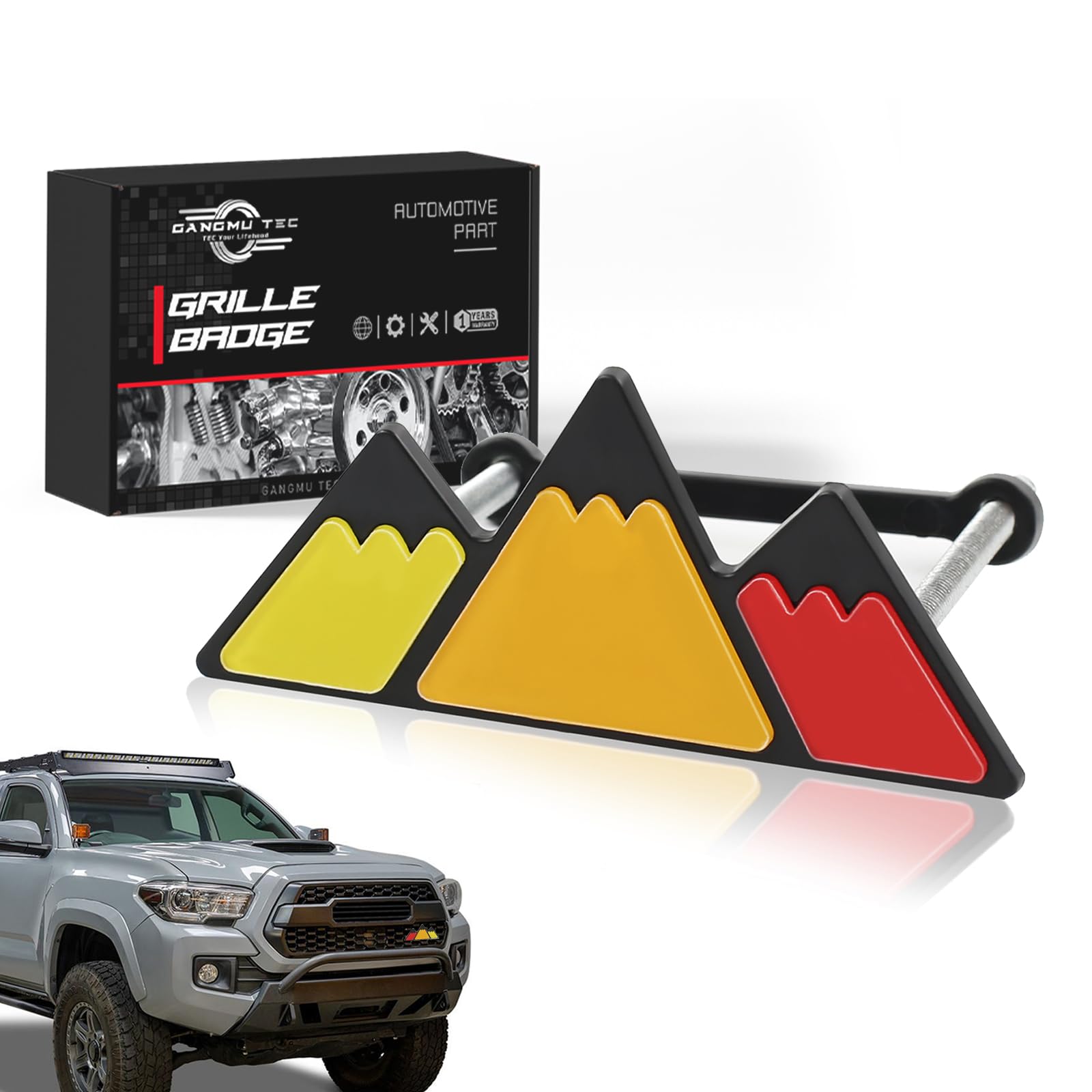 Amazon.com: TRD Grille Decor Badge, 3-Color Upgrade Emblem, Universal ...