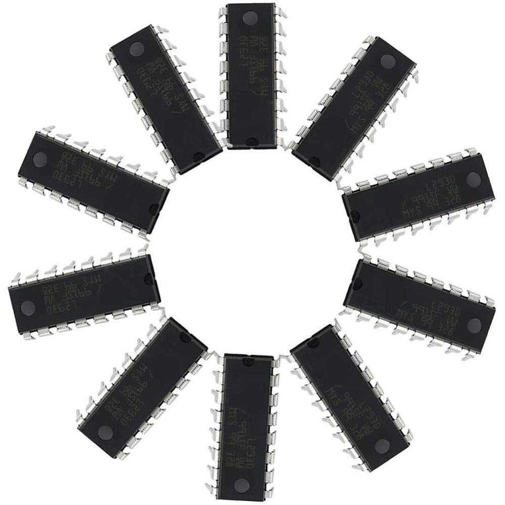 Snapklik.com : 10PCS L293D DIP16 Stepper Motor Drivers Controller Four ...