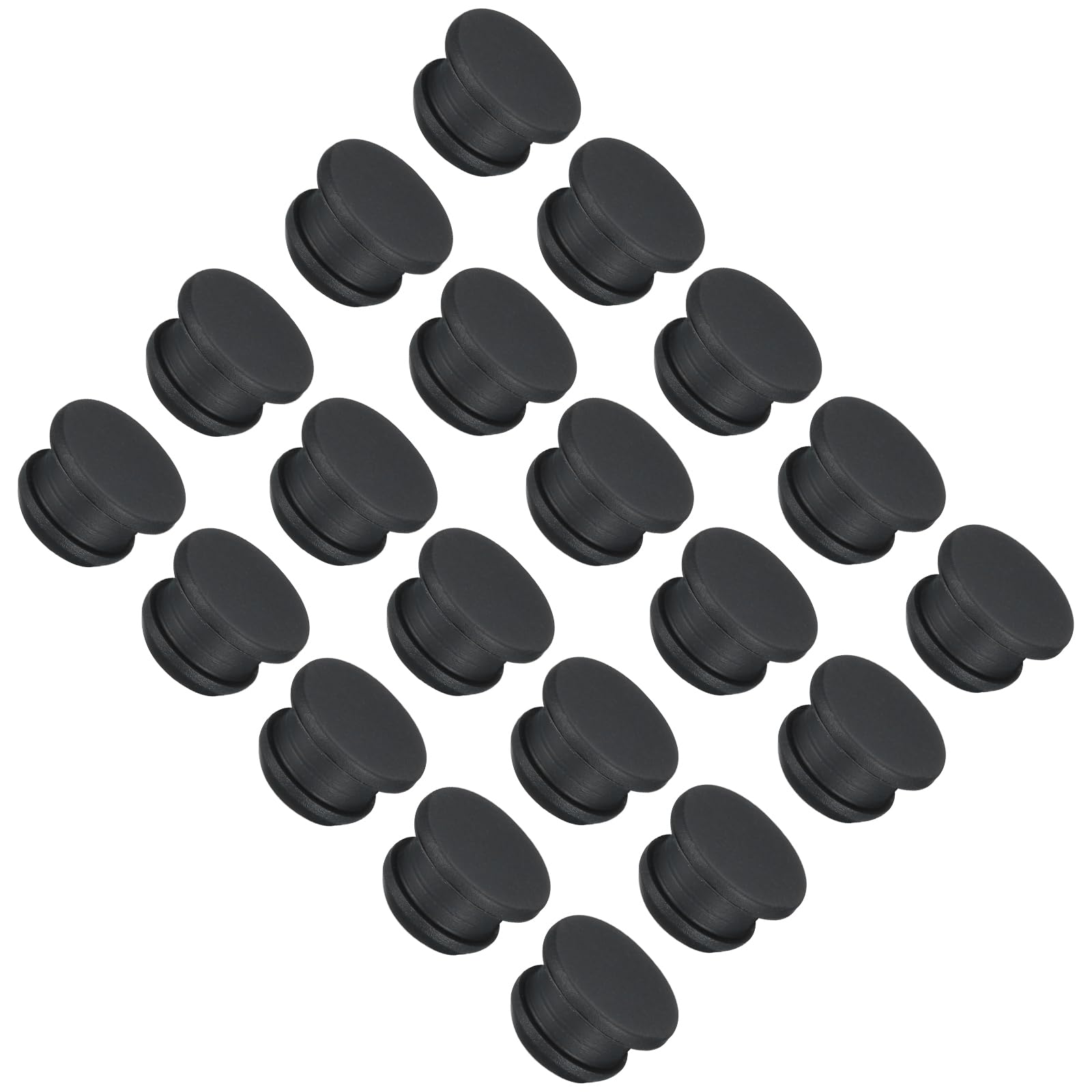 Snapklik.com : MECCANIXITY Silicone Snap In Locking Hole Plugs Rubber ...