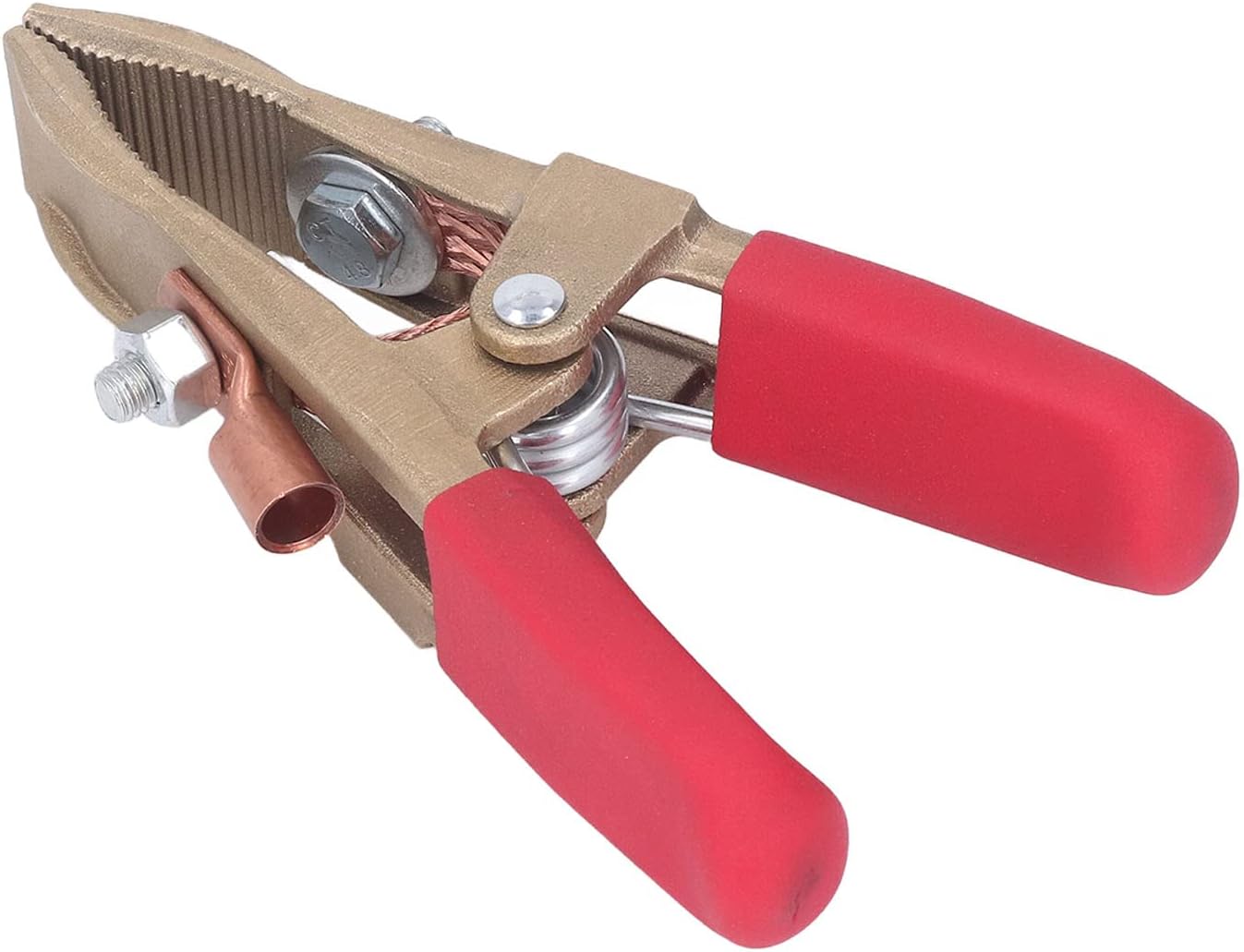 A Style Welding Ground Clamp, Brass 500A Anti Oxidation Ground Welding ...