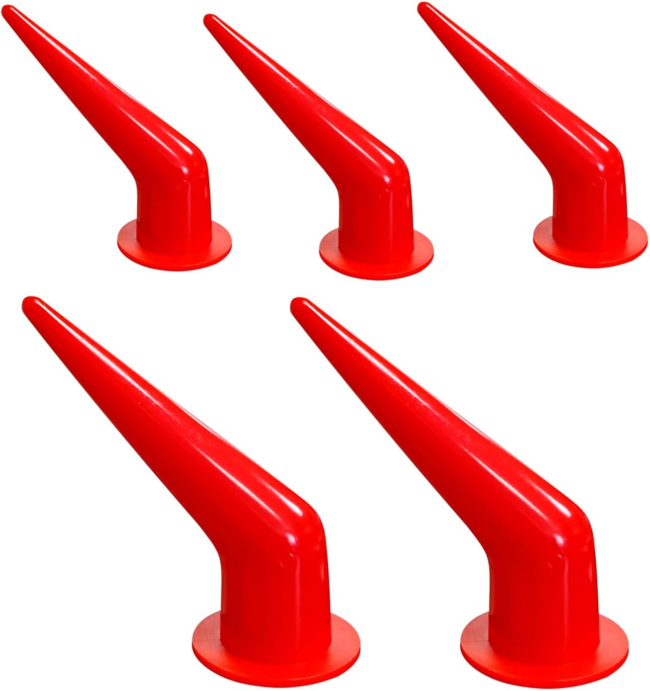 HAMUULL 20 PACK Caulking Nozzle for Sausage Caulking Gun, Reusable ...