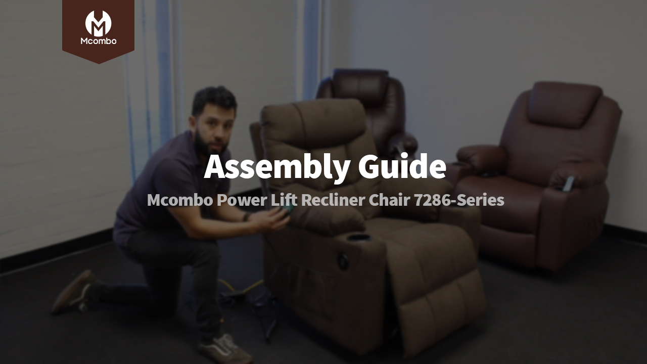 Watch Assembly Video for Mcombo Lift Recliner 7286 on Amazon Live