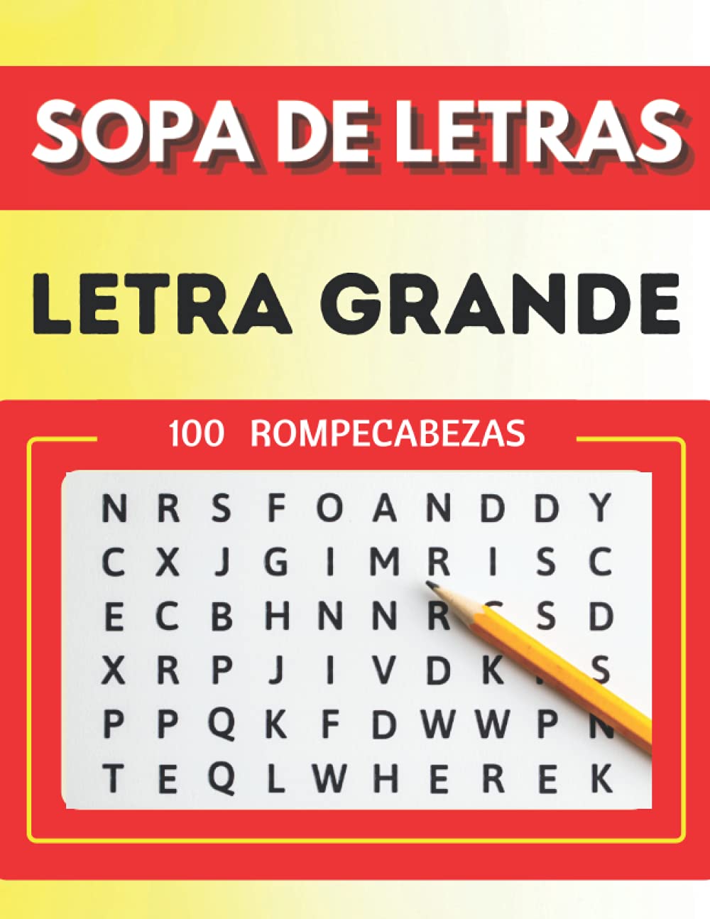 Sopa De Letras Letra Grande Sopa De Letras Para Adultos | Desertcart ...