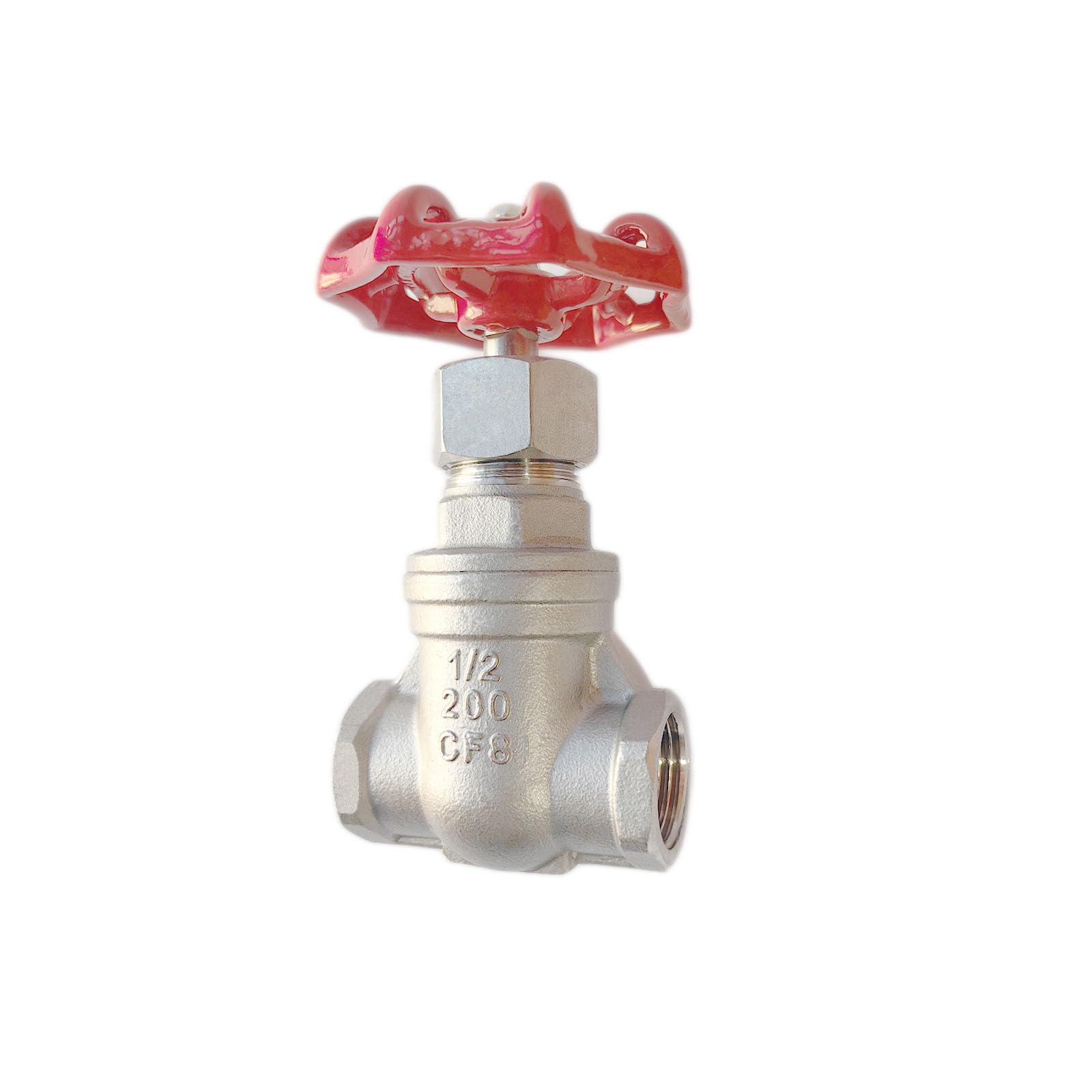 Amazon.com: MYWERO 304 Stainless Steel Gate Valve, 1/2" NPT Stainless ...