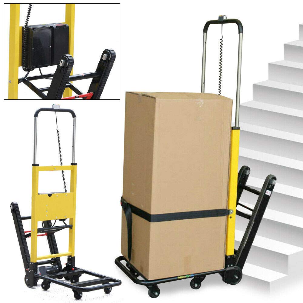 Buy 440lb Max Load Electric Folding Stair Climbing Vehicle 6 Wheels ...