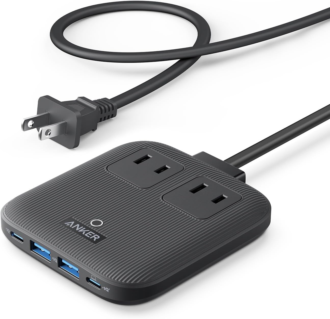 Amazon.co.jp: Anker 511 USB Power Strip (USBタップ 電源タップ AC差込口 2口 USB-C 1ポート USB-A 2ポート 延長コード 1.5m ...
