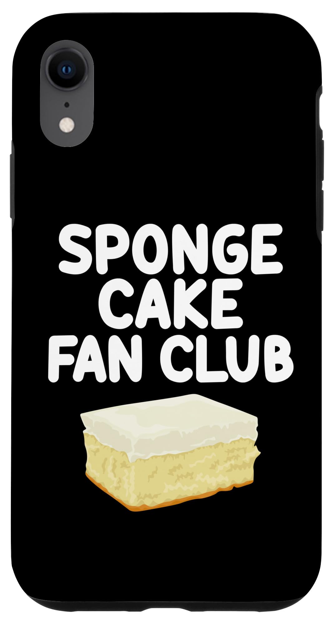 iPhone XR Sponge Cake Fan Club Classic Layer Desserts Tiramisu Case ...