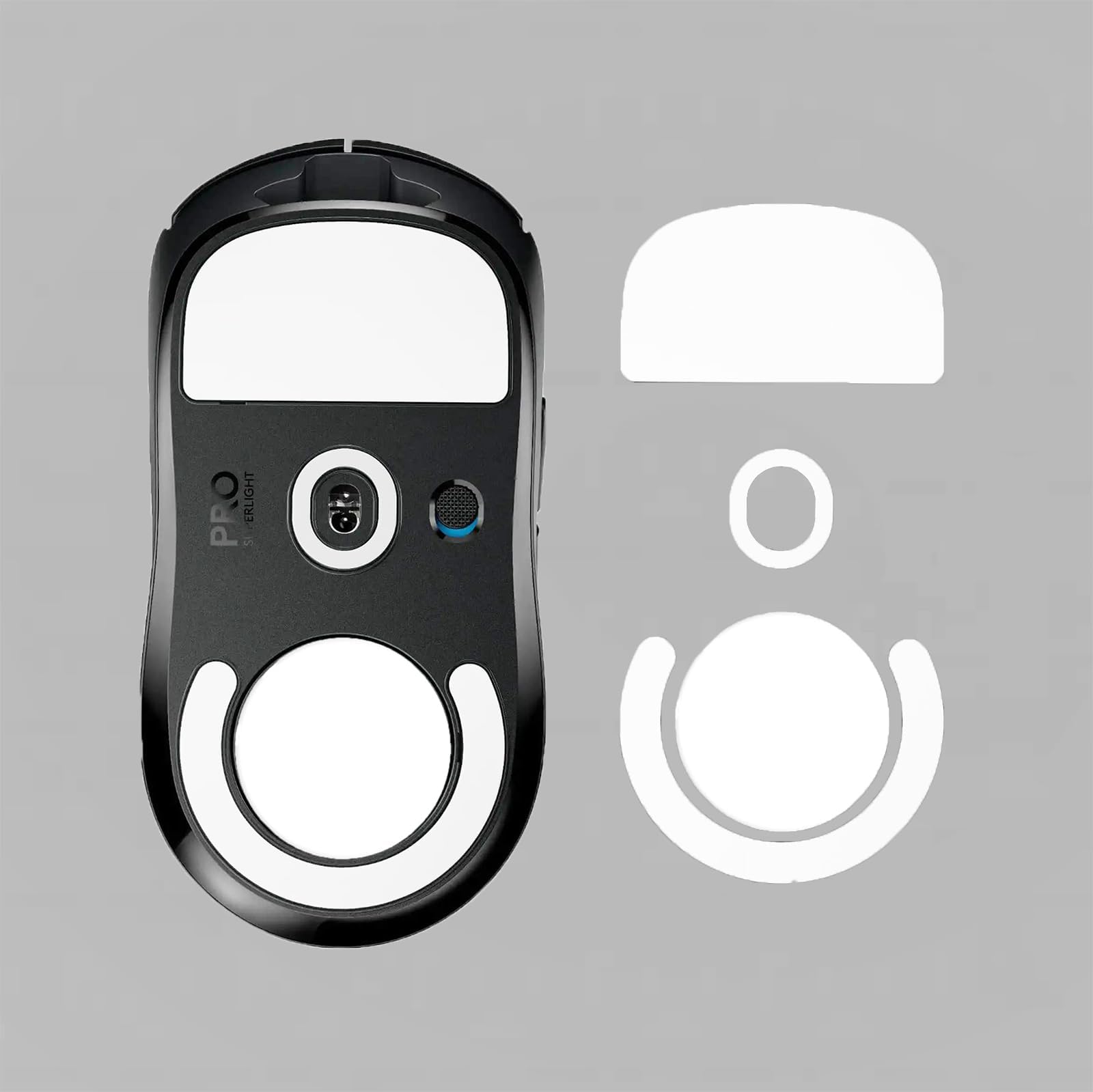 Amazon.com: MTLDOIK 2 Sets for G pro X Wireless Skates Fast 5.1 Rounded ...