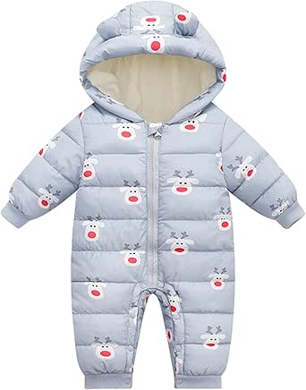 Amazon.com: AIMAOMI Baby Boy Winter Snowsuit Clothes Infant Girl Coat Jumpsuit Snow Suit Toddler ...