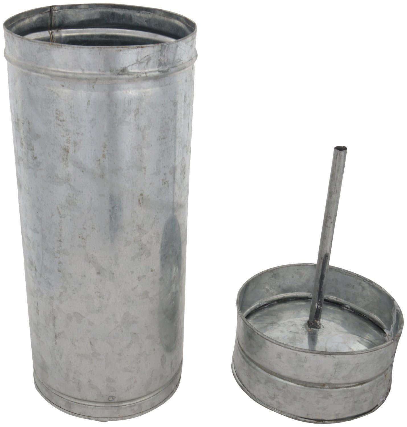FZN Rain Gauge 12"x4" Galvanised with measure Superior Quality ...