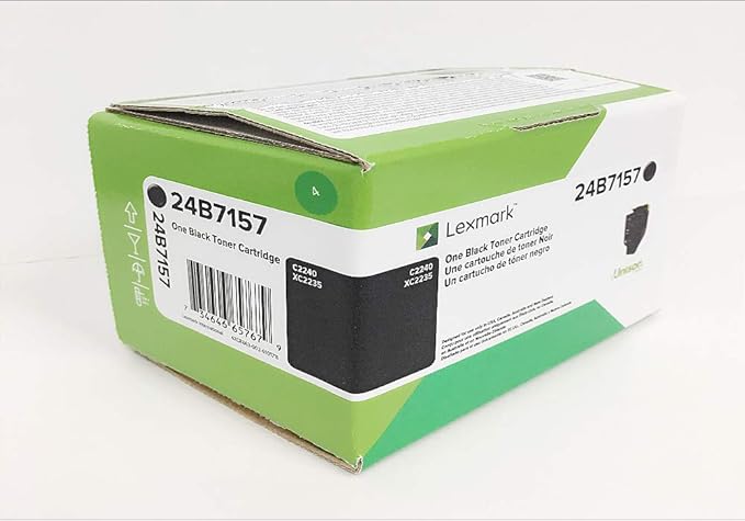 Lexmark 24B7157 C2240 XC2235 Toner Cartridge (Black) in Retail ...
