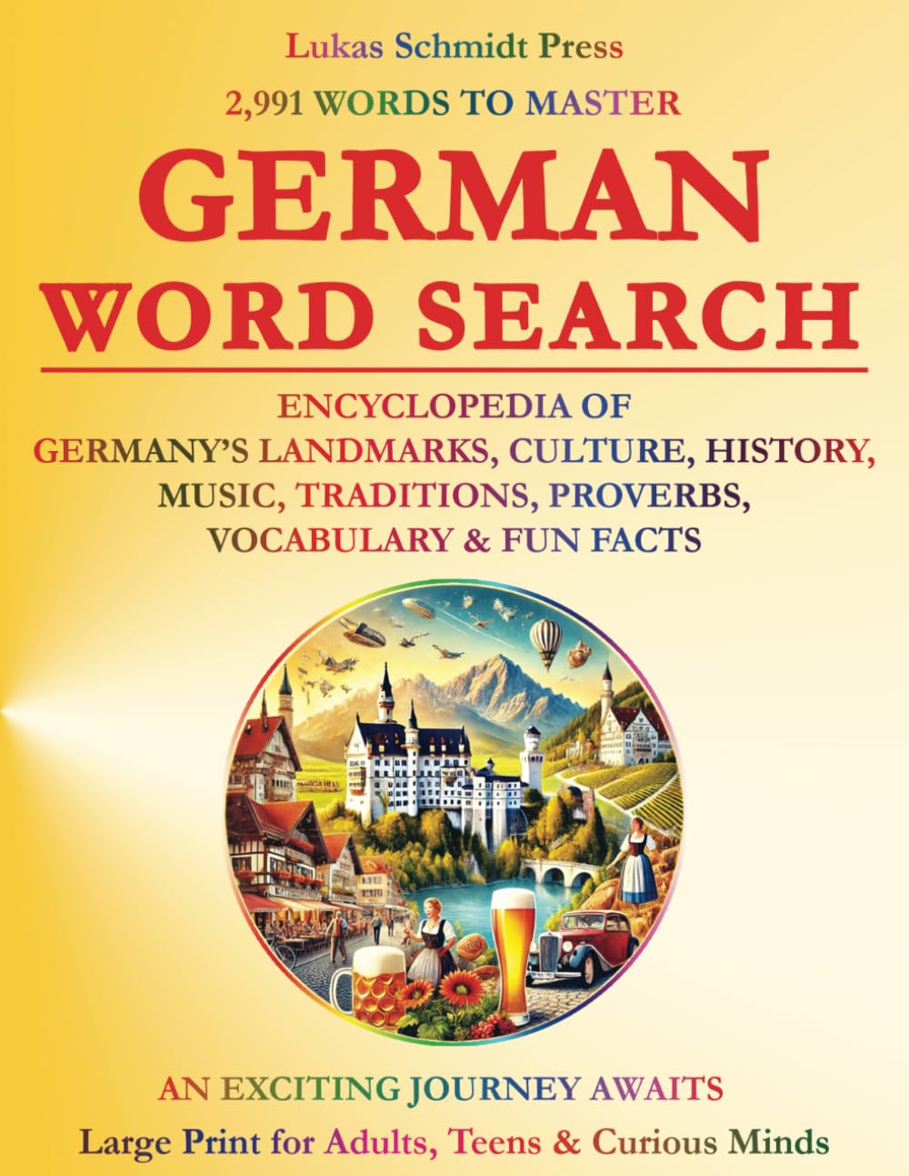 Amazon.com: GERMAN WORD SEARCH: An Exciting Journey Awaits ...