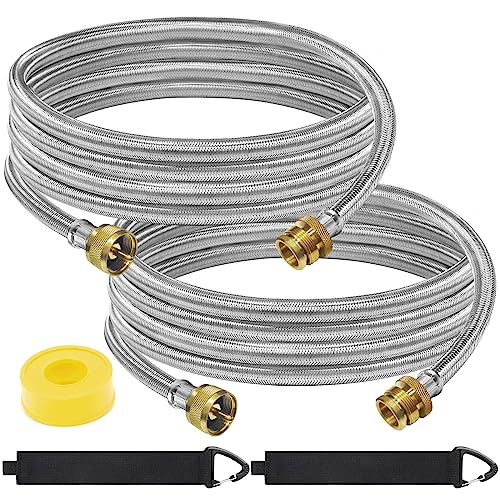 Snapklik.com : 2 Pack Upgraded Stainless Braid 12 Ft Propane Torch ...