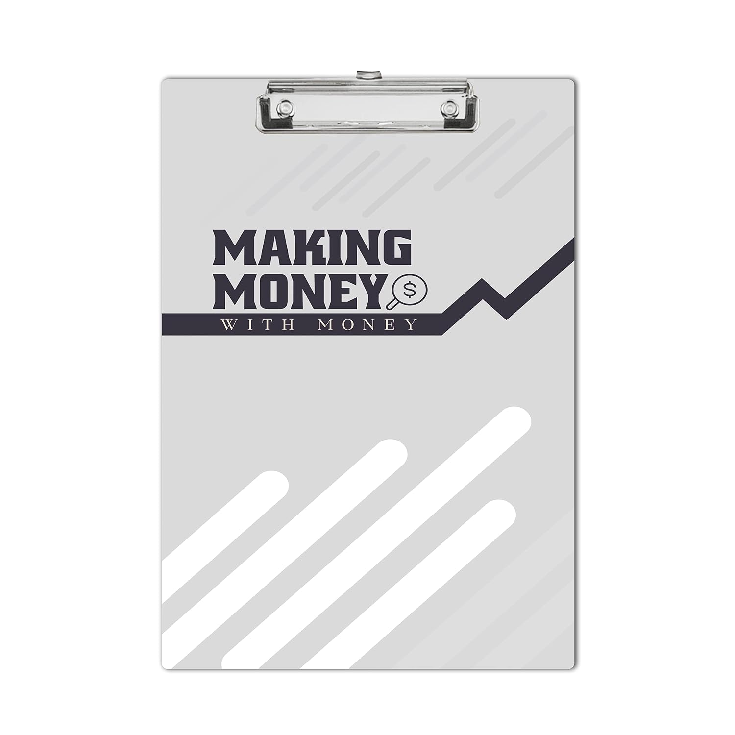 Parivrit Presents"Making Money with Money" Wooden Clipboard Writing Pad ...