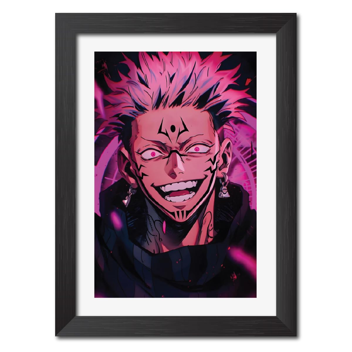TenorArts Sukuna Poster Jujutsu Kaisen Painting Anime Laminated Posters ...