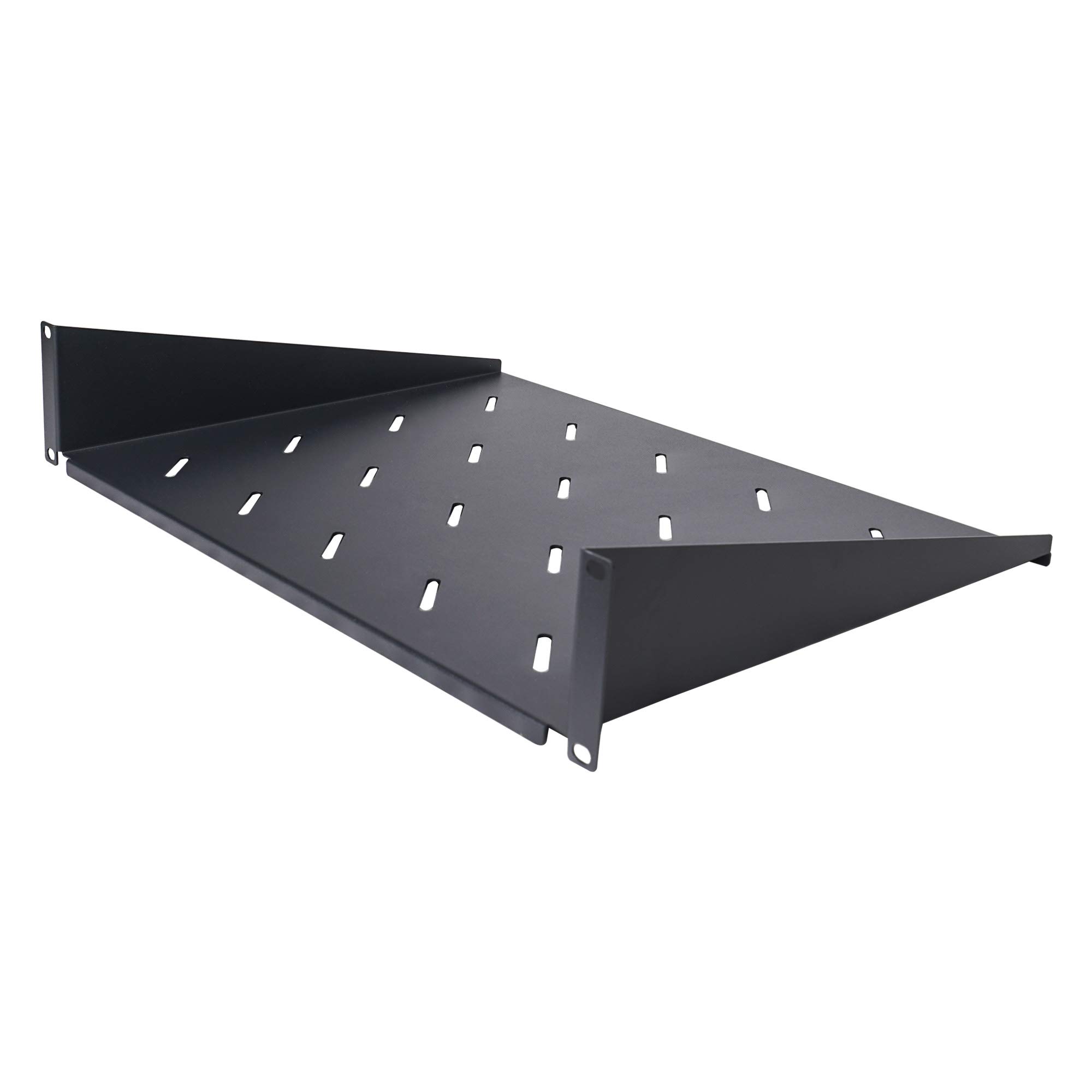 Snapklik.com : Sound Town 19" 2U Rack Shelf, Universal Vented ...