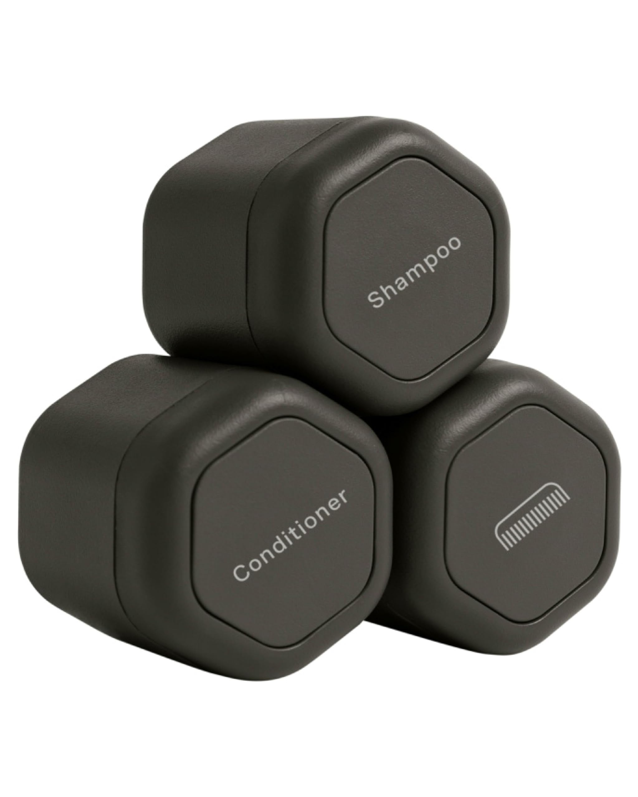 Amazon.com: Cadence Travel Containers - Haircare Set - Magnetic Travel ...