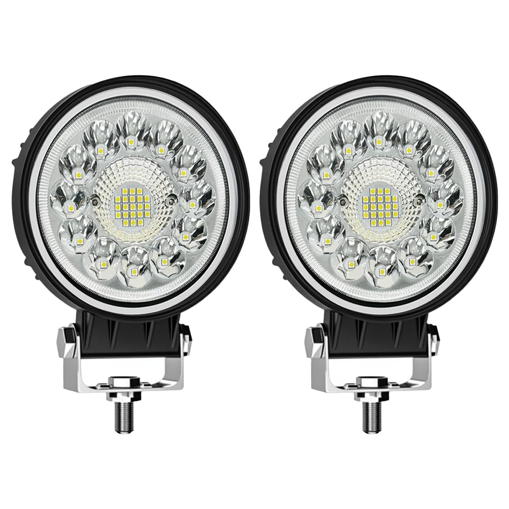 Round Led Tractor Lights High Power 7 Inch LED Pods Driving Lights,