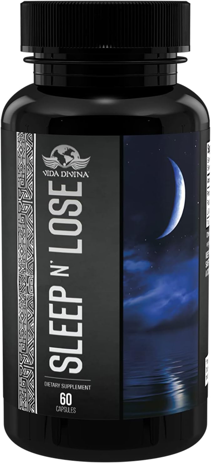 Amazon.com: Sleep N' Lose Vida Divina Stress Relief & Mood Support, 60 ...