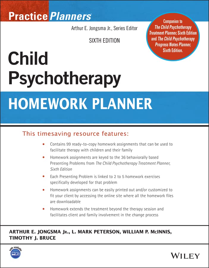 Child Psychotherapy Homework Planner (PracticePlanners) - Kindle ...