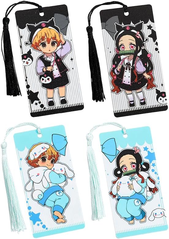 Amazon.com : Anime Demon Kamado Acrylic Bookmark - Anime Tanjiron ...