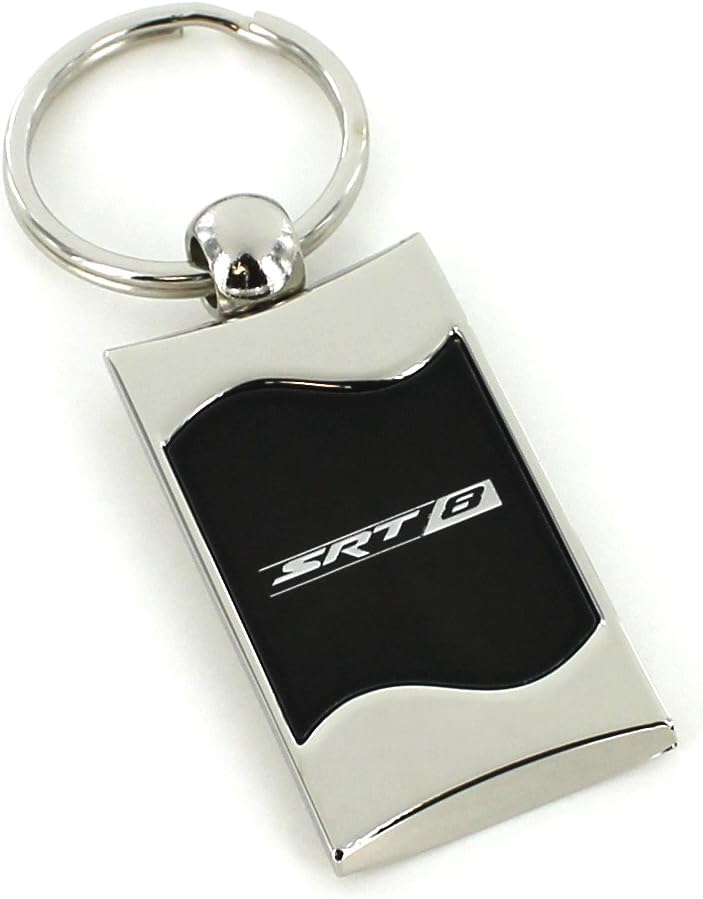 Amazon.com: Au-Tomotive Gold, INC. Dodge SRT-8 Logo Gray Spun Brushed ...