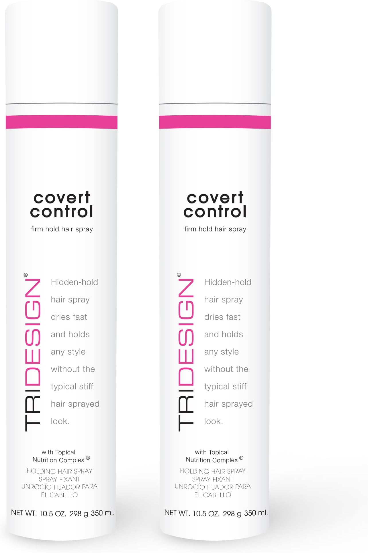 Amazon.com : TRIDESIGN Aerogel Hairspray - Strong Hold Hair Finishing ...