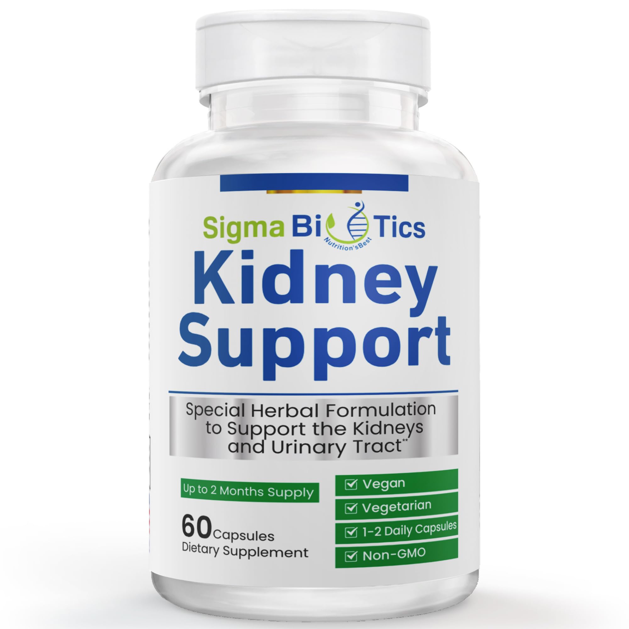 Sigma Biotics Kidney Support Supplement Herbal Supplements For Kidney ...