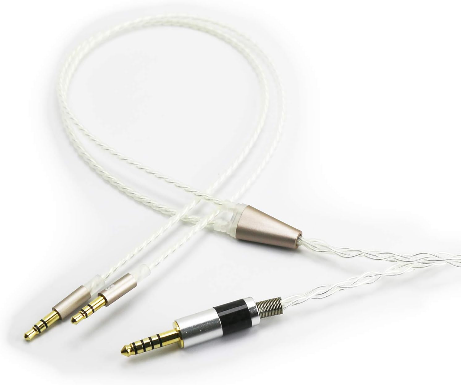 HiFi Cable with 4.4MM Balanced Male to Dual 3.5mm Connector Compatible ...