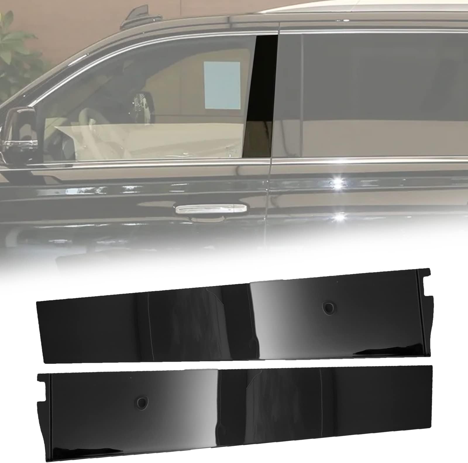Amazon.com: DIMEANI Door Pillar Trim Molding Window Trim Cover fit for ...