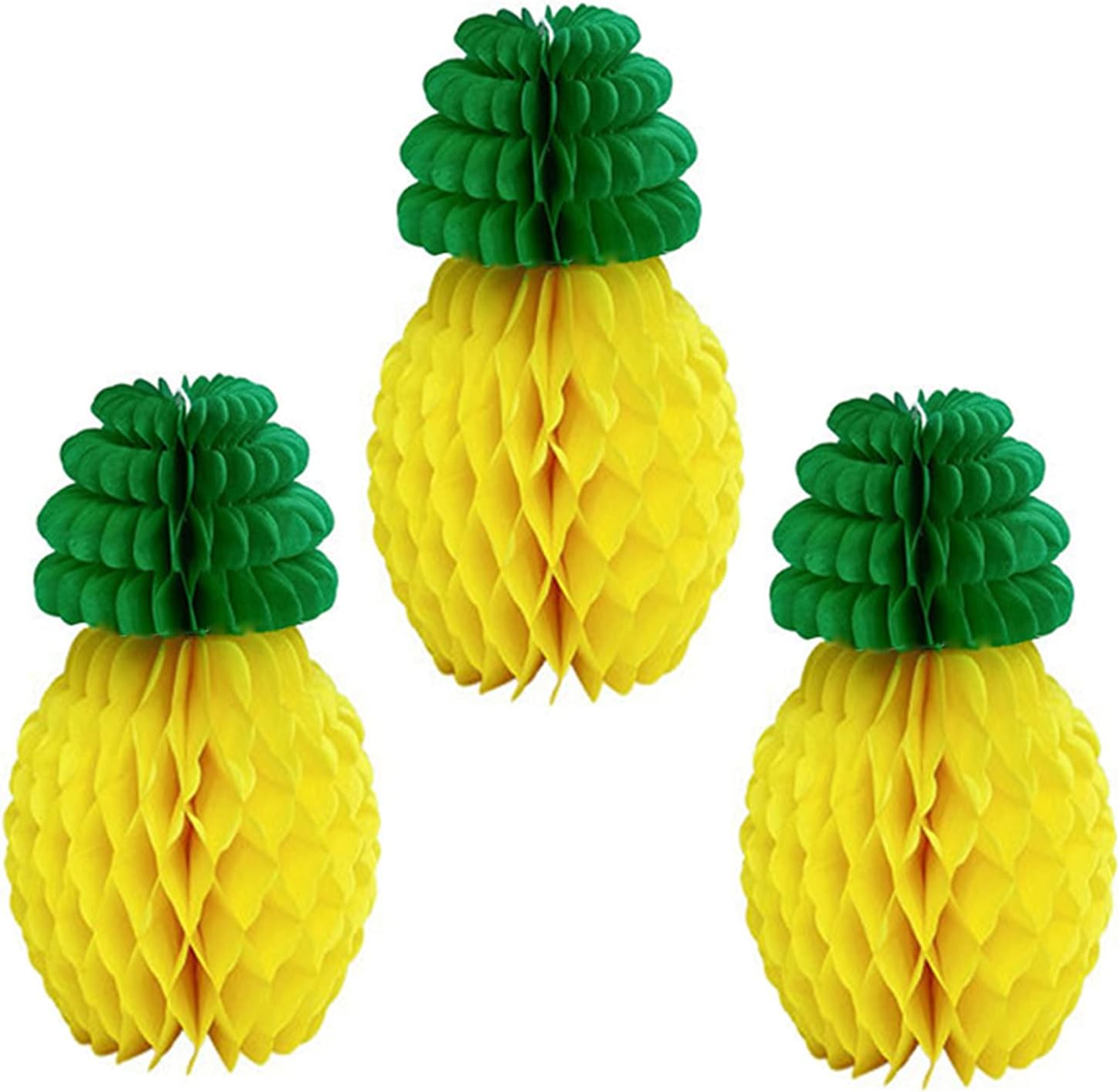Amazon.com: Window Hanging Decorations Paper Pineapple Hanging ...